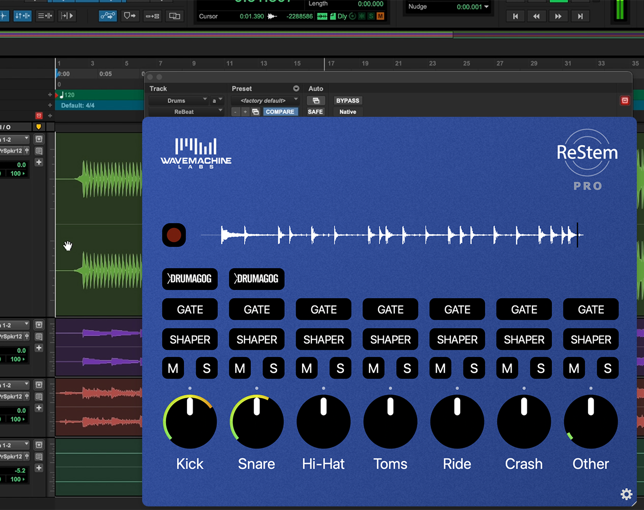 ReStem - Stem Separator for Drums